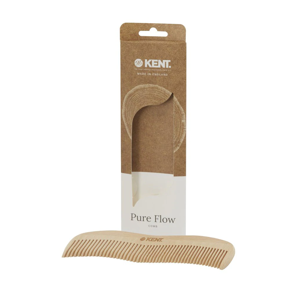 KENT LPF7 "Pure Flow" Wooden Comb