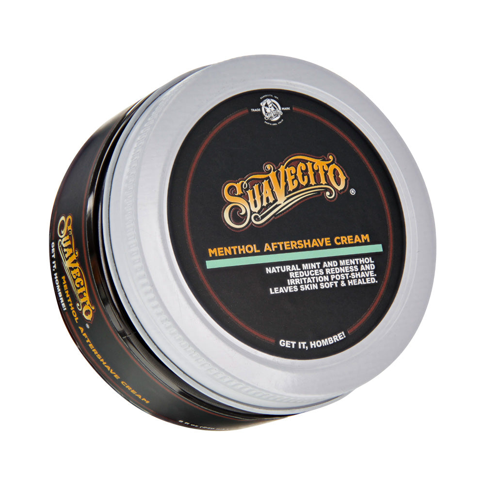 Suavecito Menthol Aftershave Cream | For a Minty Tingle