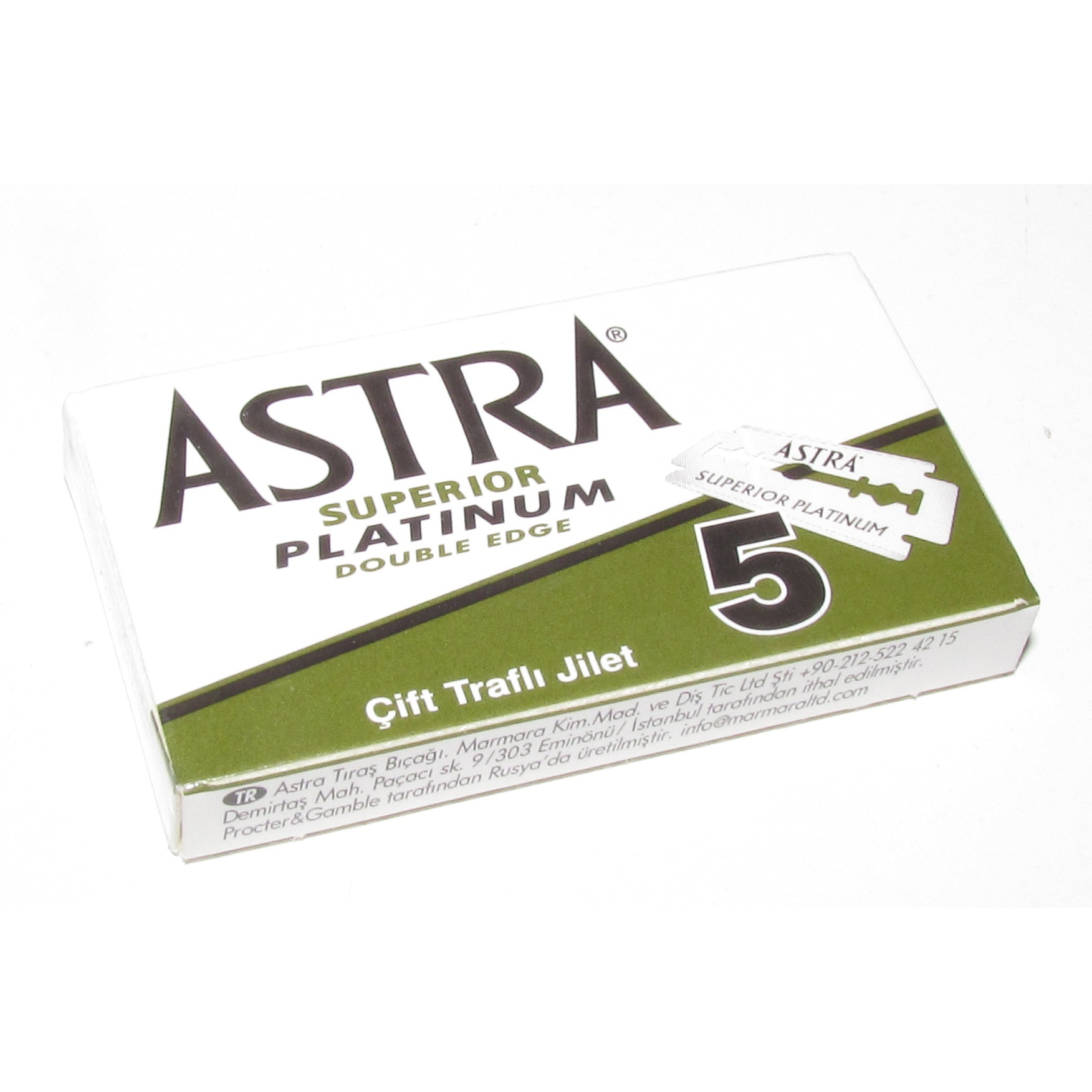 Astra Superior Platinum Razor Blades 5 pack - Astra Blades