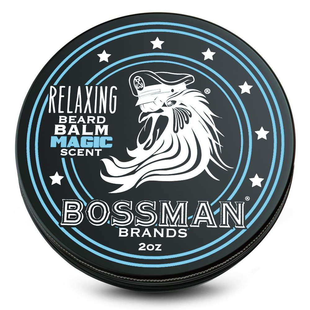 Bossman Relaxing Beard Balm Magic Blue