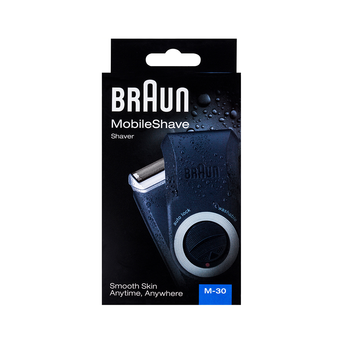 Braun M30 Mobile Foil Shaver - battery powered